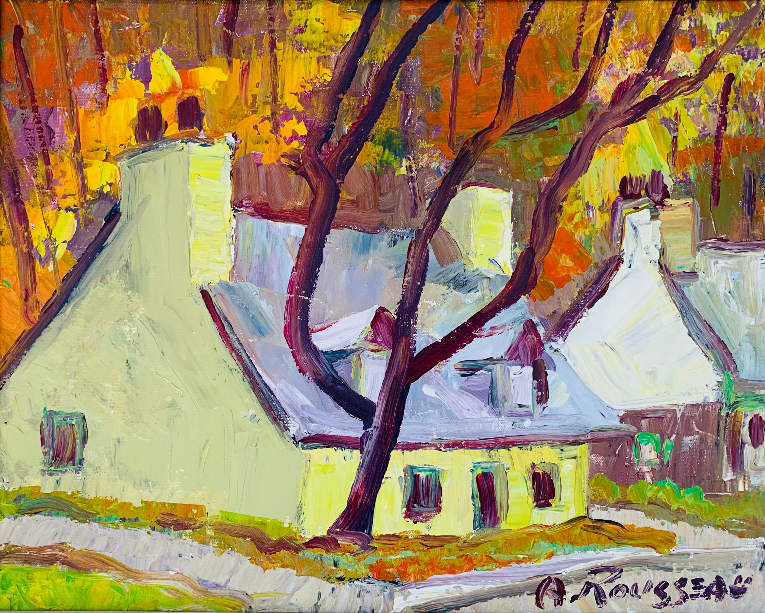 Albert Rousseau | Chemin du Foulon | Canadian Fine Art Online