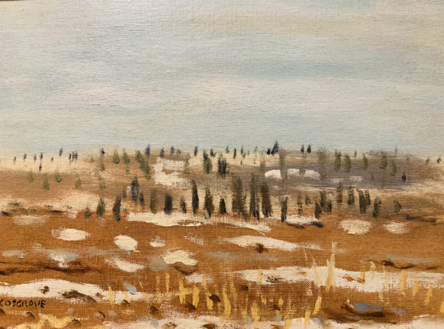 Stanley Cosgrove | Winter Fields | Canadian Fine Art Online