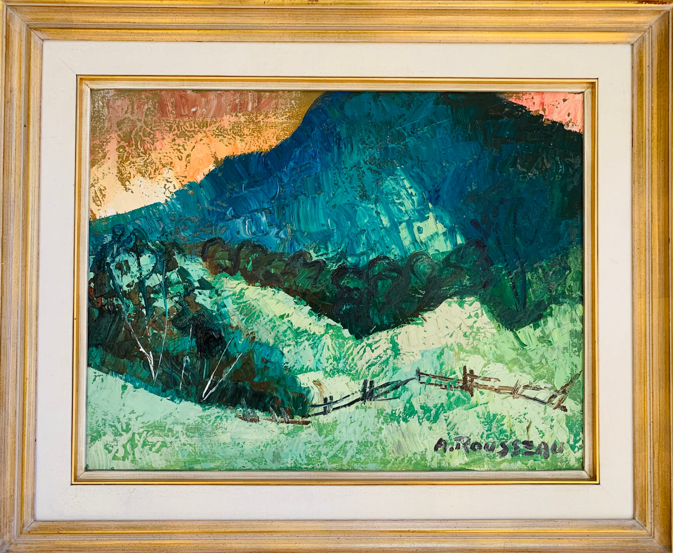 Albert Rousseau | St-Urbain, montagne verte | Canadian Fine Art Online