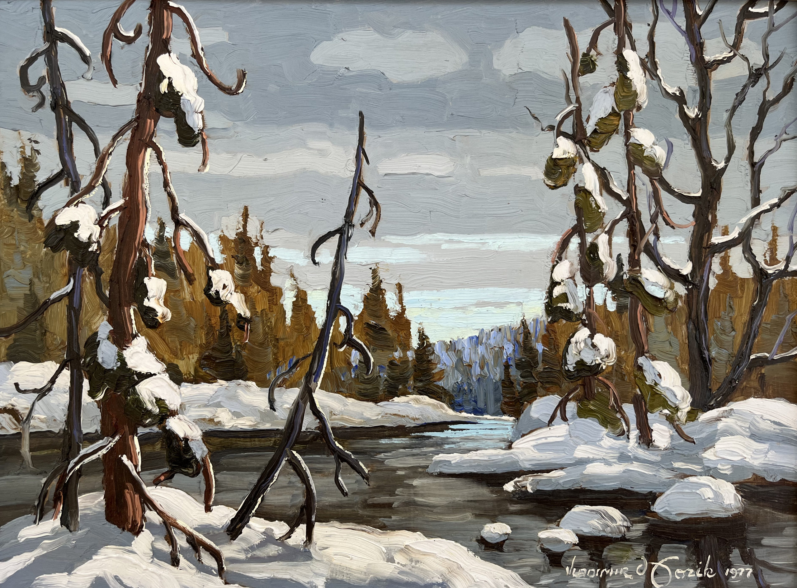 Vladimir Horik | La rivière Sainte-Marguerite | Canadian Fine Art Online