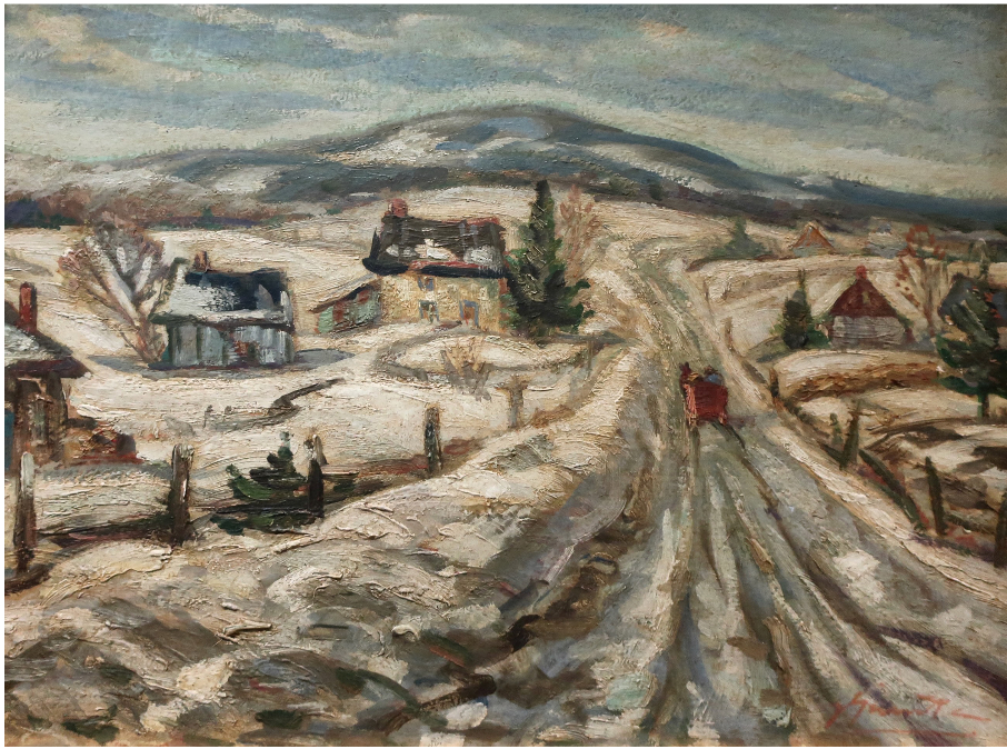 Joseph Giunta | Country Road | Canadian Fine Art Online