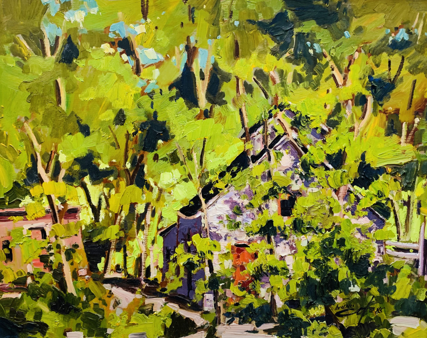 Bruno Cote | La Petite Rivière St-François | Canadian Fine Art Online