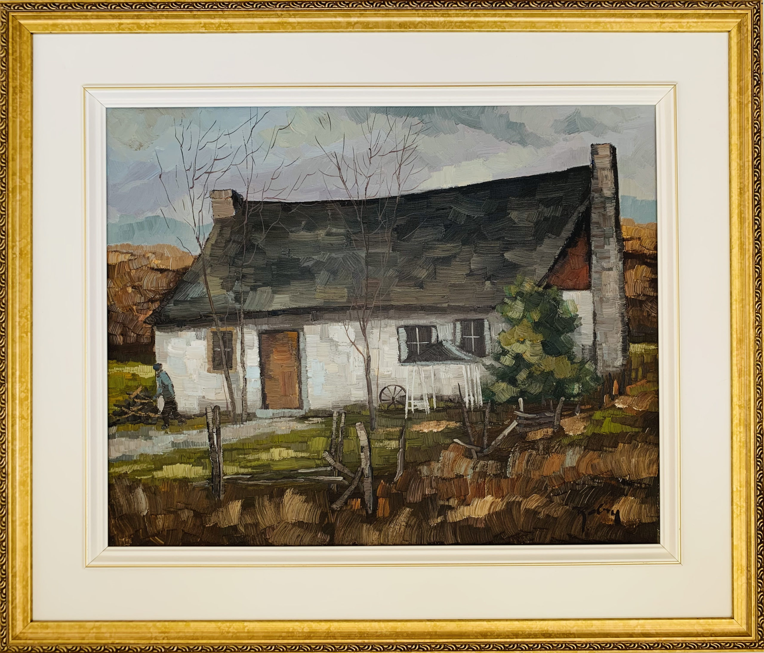 Gaston Rebry | Vieille maison, Ile d'Orléans | Canadian Fine Art Online