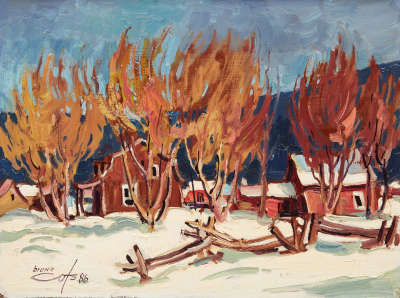 Bruno Côté | Cap aux oies | Canadian Fine Art Online