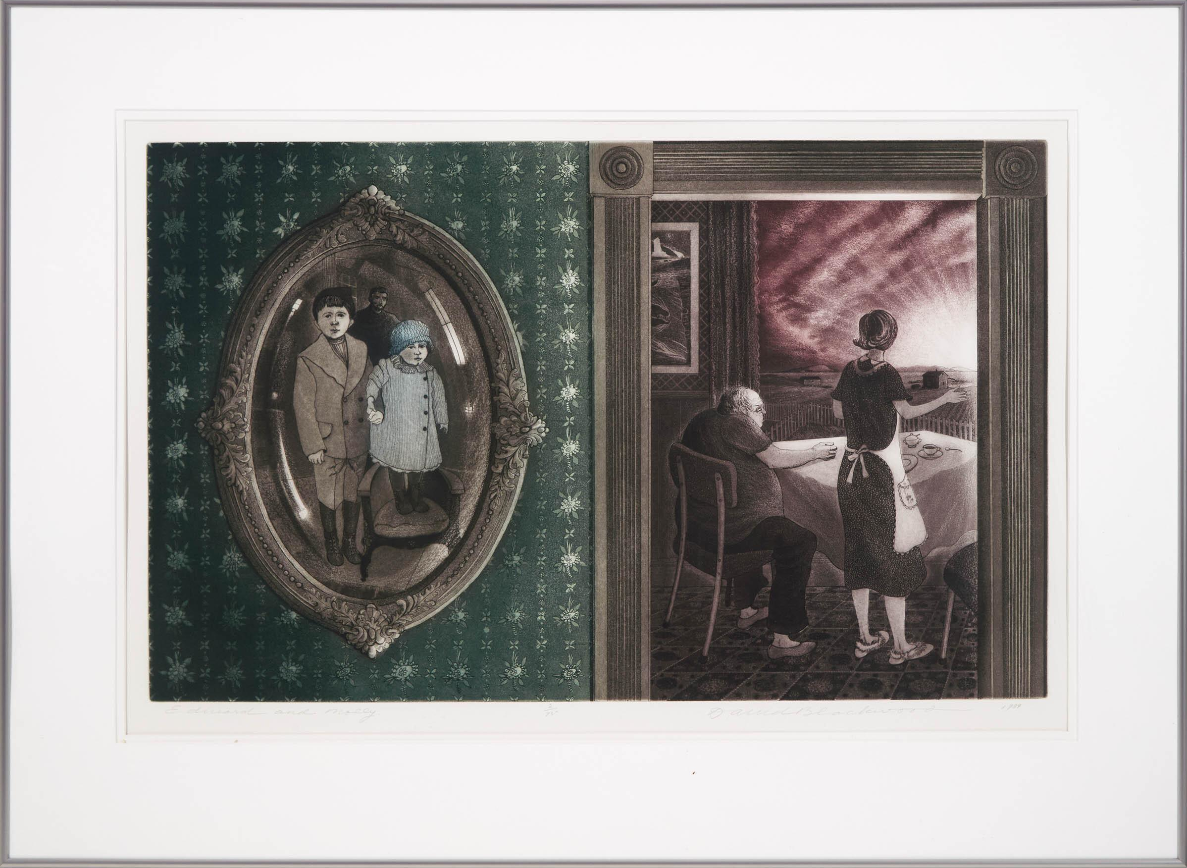 David Blackwood | Edward and Molly | Canadian Fine Art Online